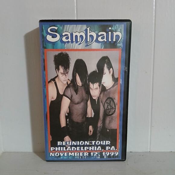 Media | Samhain Danzig Vhs Reunion Live Philadelphia 1999 Metal Horror ...